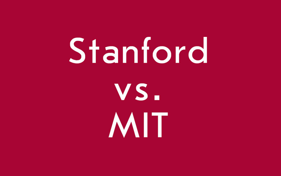 ИНФОГРАФИК: Stanford vs. MIT