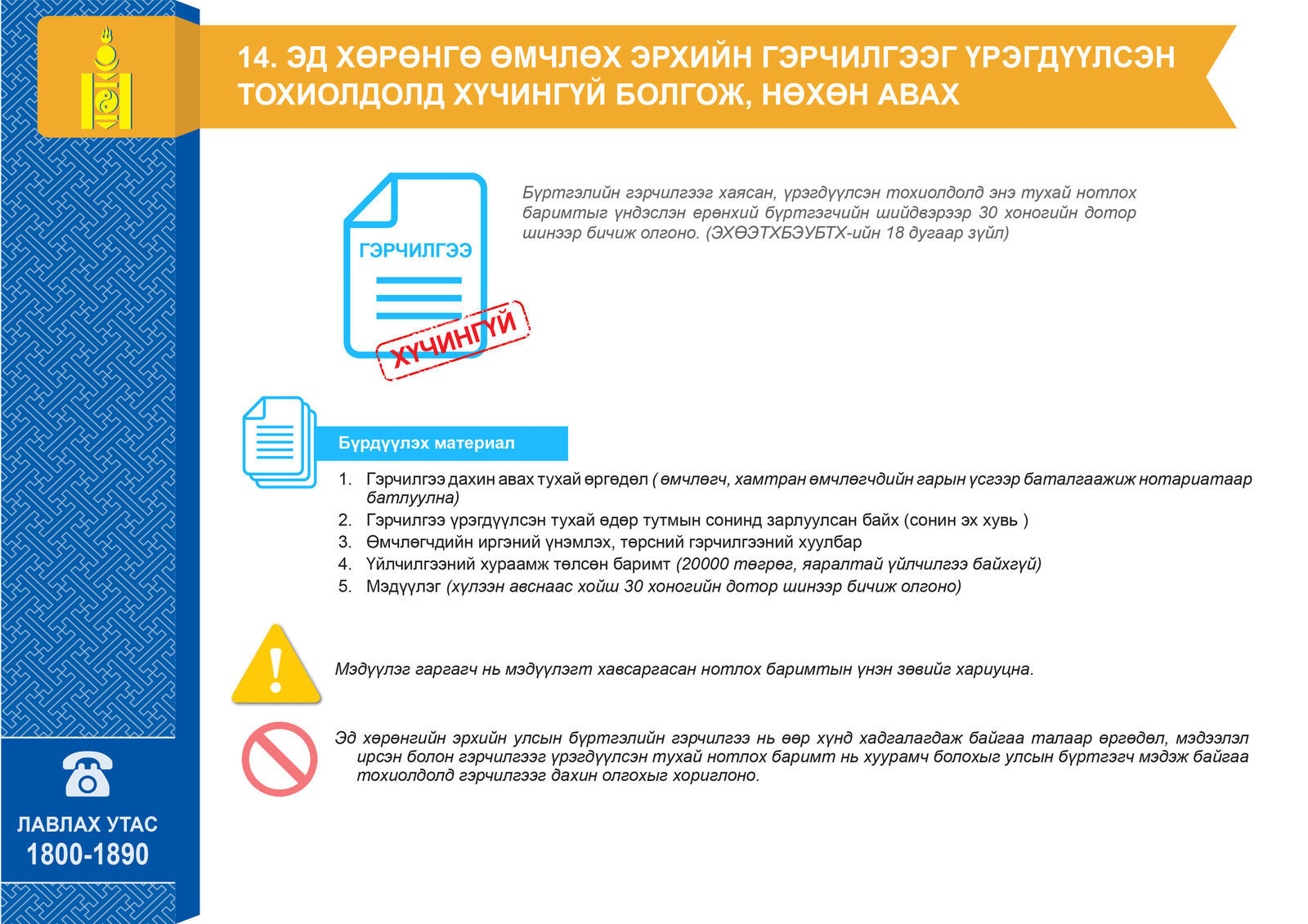 Эд хөрөнгөө өөрийн болон бусдын нэр дээр хэрхэн бүртгүүлэх вэ