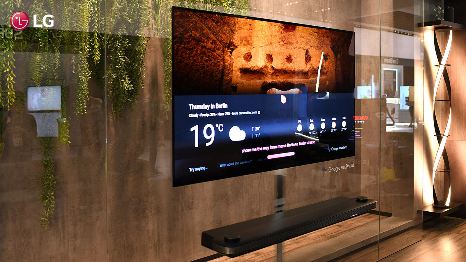 IFA 2018 үзэсгэлэнд LG ELECTRONICS нь хиймэл оюун ухаан бүхий аудио ...