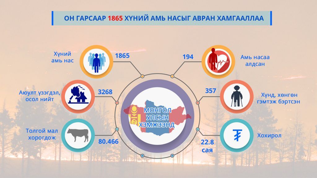 СТАТИСТИК Байгалийн гамшиг аюулт үзэгдлийн улмаас 194 хүн амиа алдан