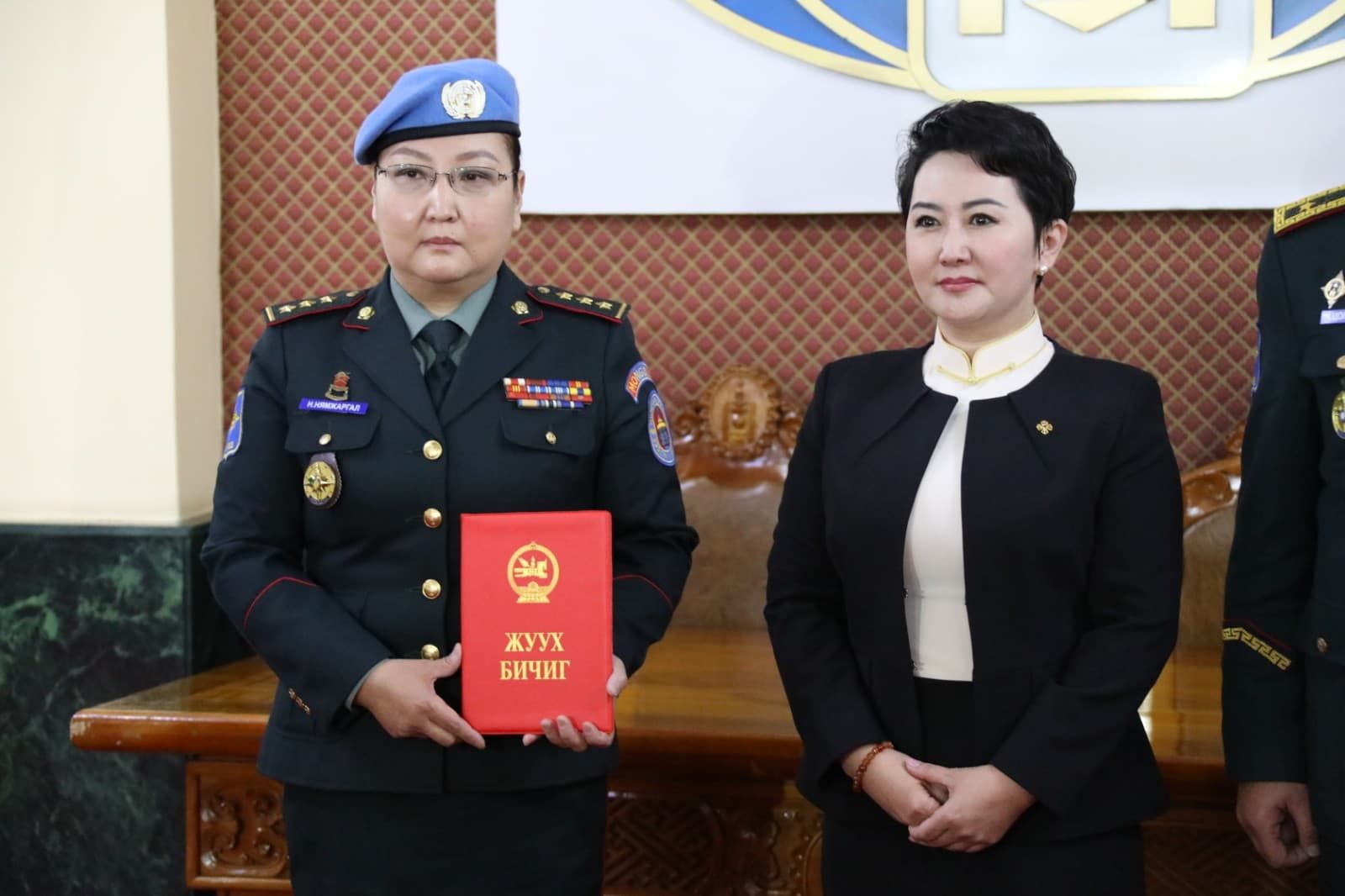 Монгол Улсын Зэвсэгт хүчнээс НҮБ ын Энхийг сахиулах ажиллагаанд явсан