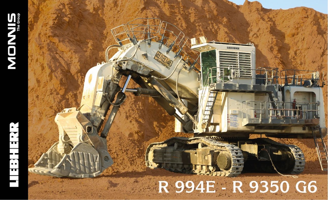 Лиебхэрр брэндийн R 994E экскаватор 100,000 мото цагт хүрч рекорд тогтоолоо