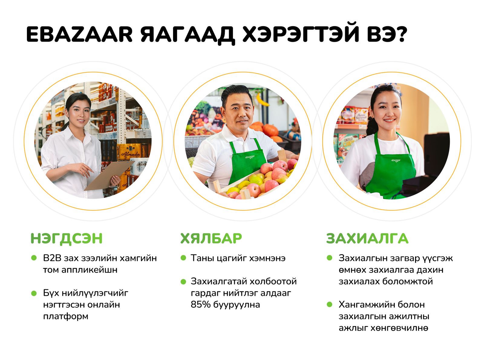 Бараа татан авалтын цахим хувьслыг ЕБАЗААР-тай хамт нэвтрүүлье