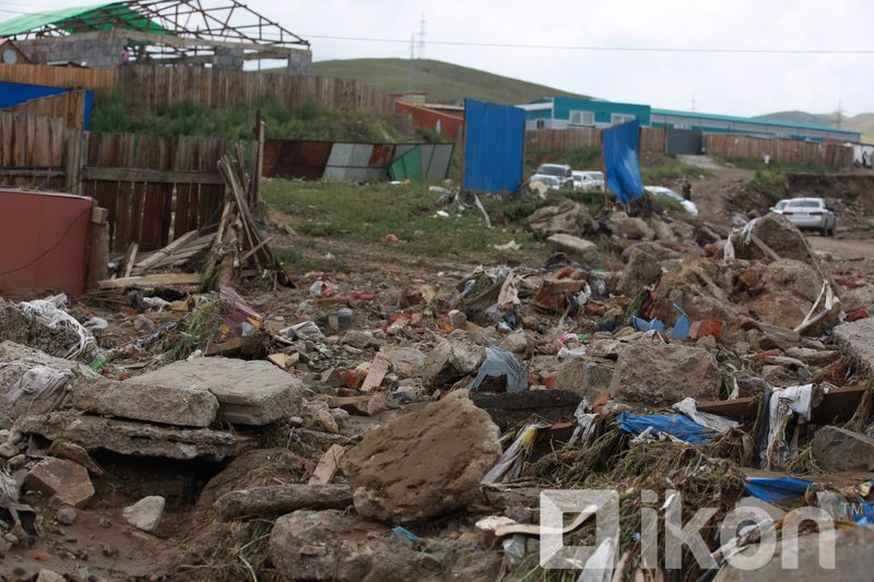 ФОТО Уулын ус үерлэн буусан Дарь Эх Монел орчим дахь өнөөдрийн нөхцөл