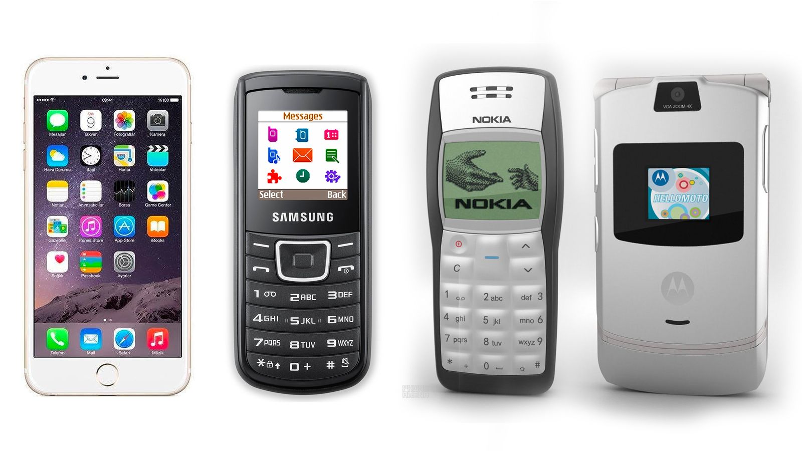 Бүх цаг үеийн хамгийн их борлуулагдсан 20 гар утас