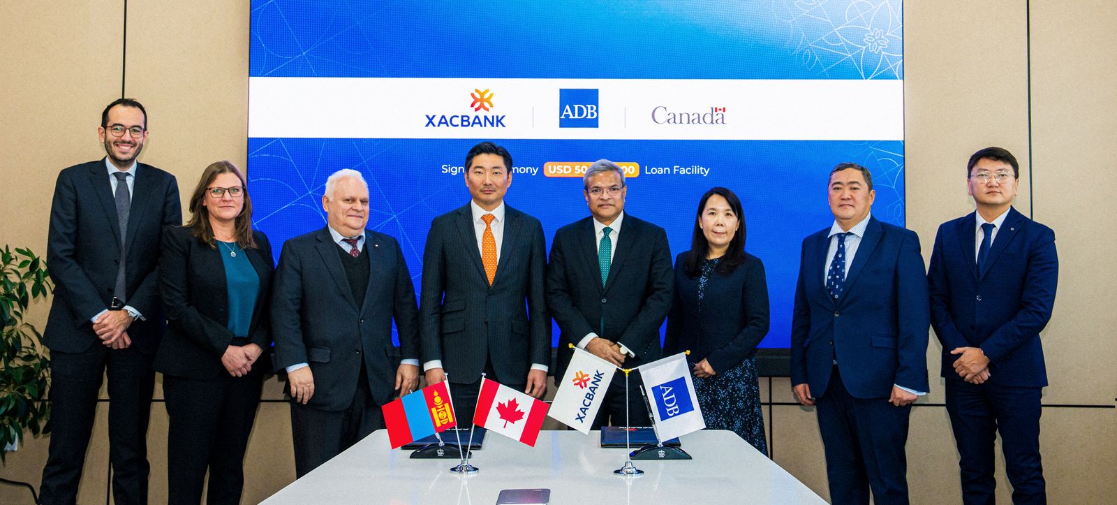 ХасБанк Азийн Хөгжлийн Банктай 50 саяын санхүүжилтийн гэрээнд гарын