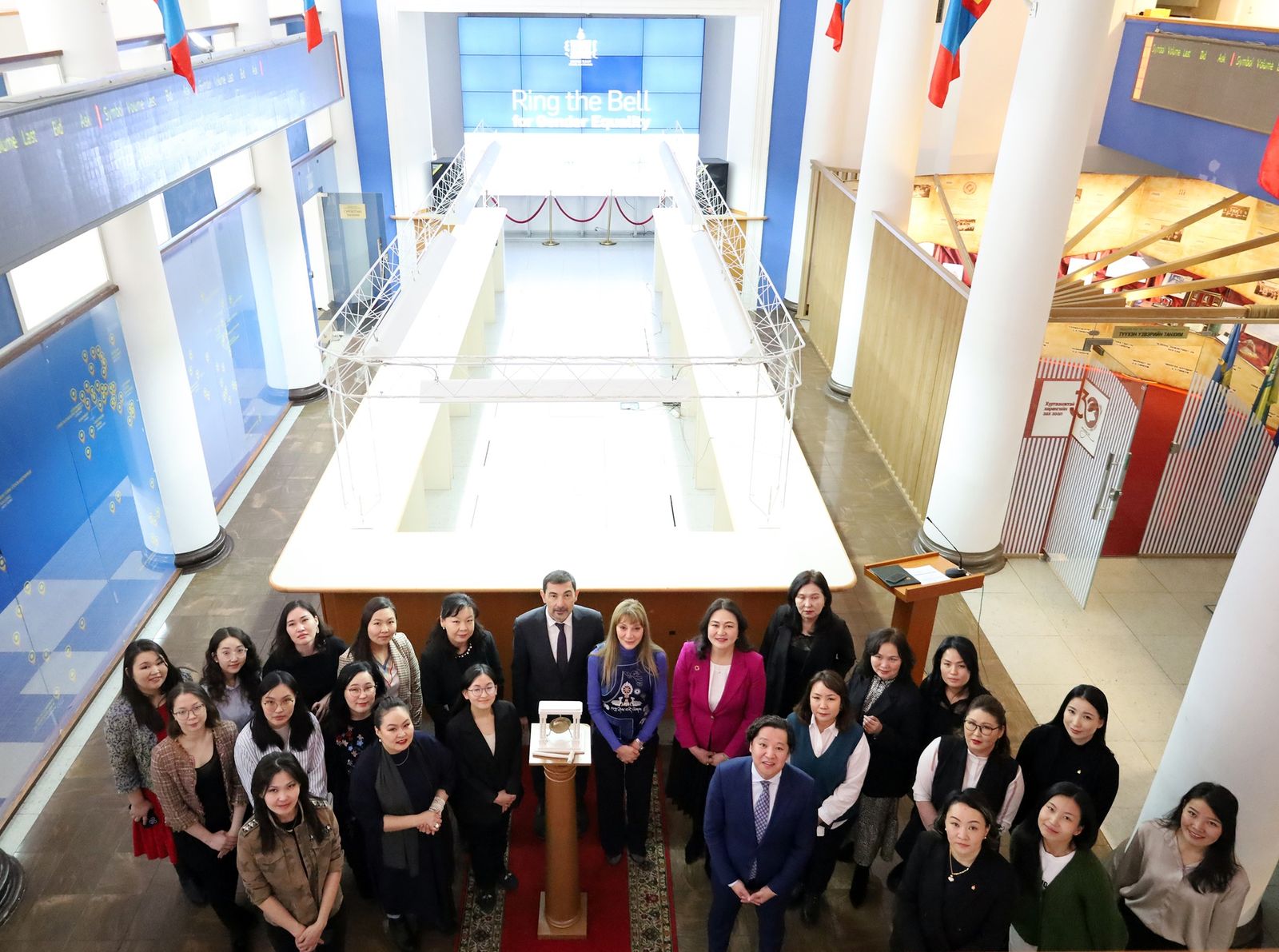 Жендэрийн тэгш байдлын төлөө цан цохих ёслолд ОУ ын Санхүүгийн Корпораци Монгол дахь НҮБ ын