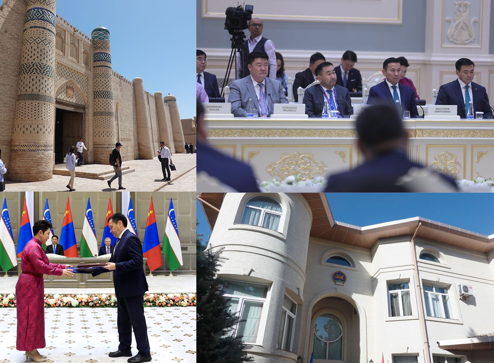 ТОЙМ Монгол Улсын Ерөнхийлөгч У Хүрэлсүхийн Узбекистан Улсад хийсэн төрийн айлчлалаас онцлох зүйлс