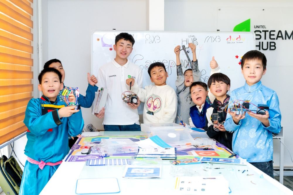 Unitel STEAM HUB уудам Монгол орныхоо 21 аймагт ЖАРГАЛТАЙ ГАЙХАЛТАЙ мөч ...